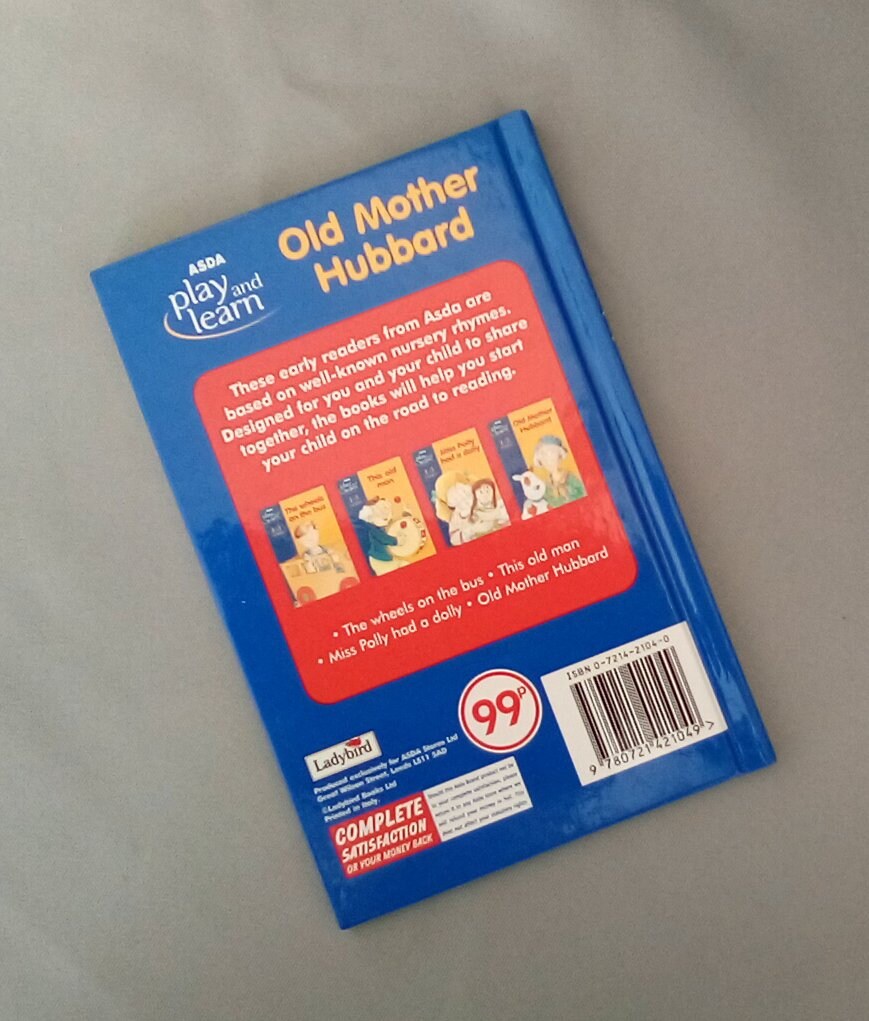 Vintage Play and Learn Ladybird Books for Asda Old Mother - Etsy