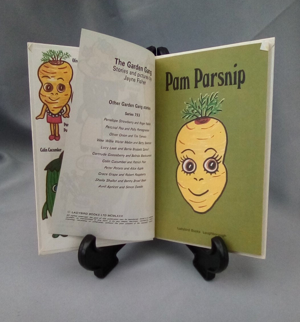 Lucy Leek Pam Parsnip and Penelope Strawberry Vintage Garden Gang ...