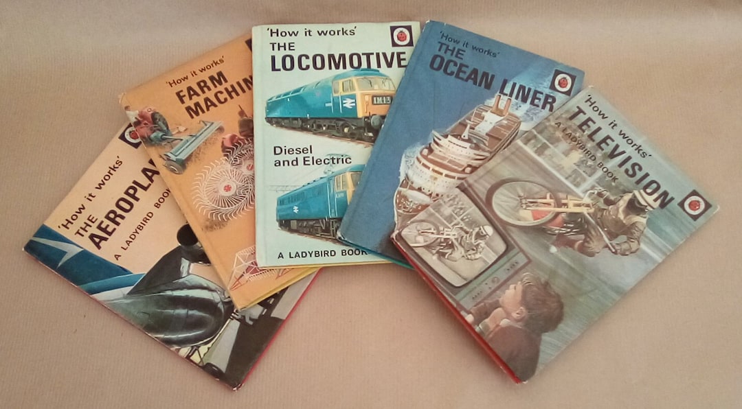 How It Works Vintage Ladybird Book Series 654 Aeroplane Farm - Etsy
