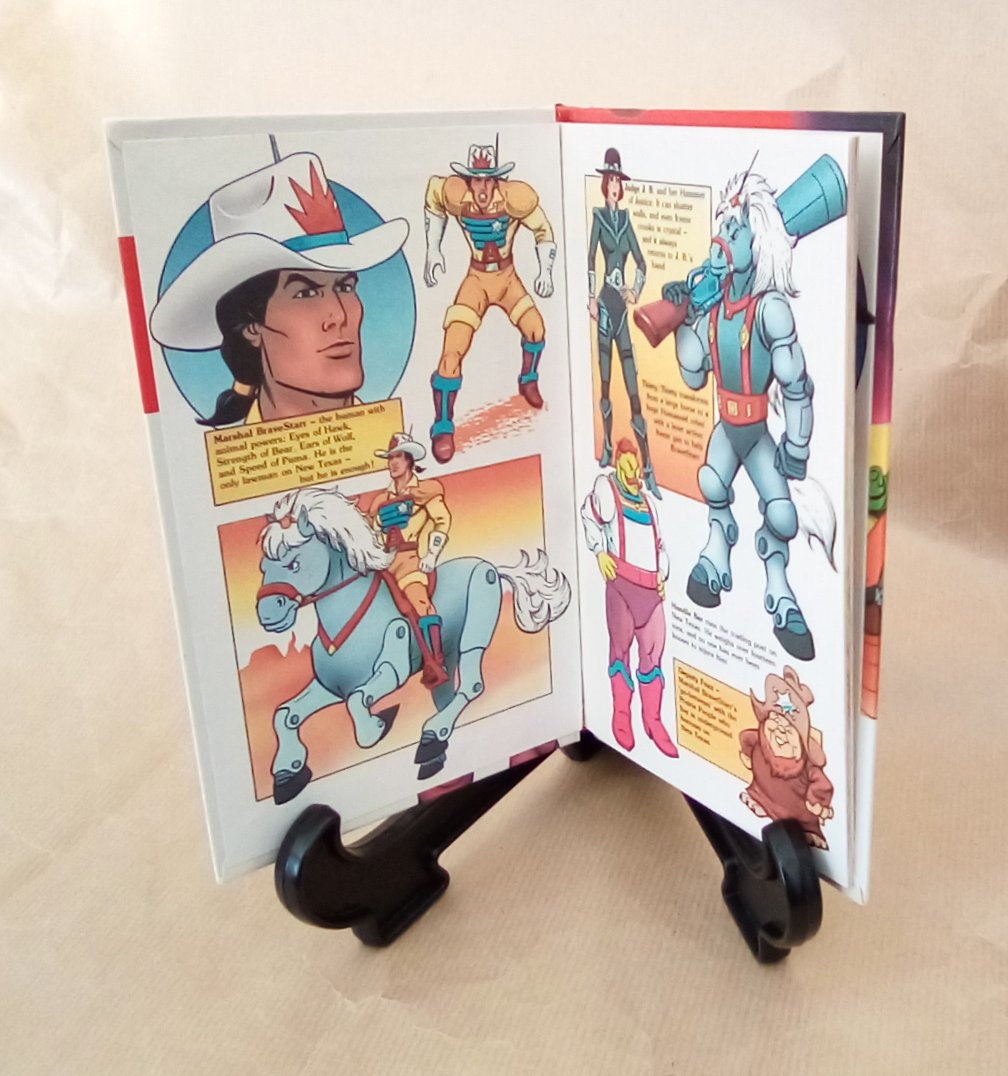Bravestarr the Rodeo Ladybird Filmation Books 1st Editions 1987 Glossy ...