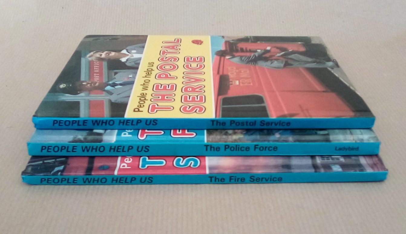 People Who Help Us Ladybird Book Series 822 Fire Service the - Etsy