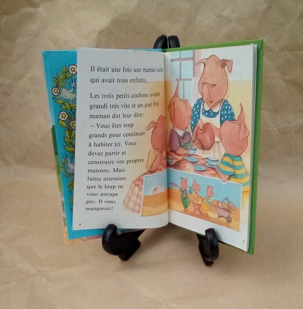 The Three Little Pigs Les Trois Petits Cochons Vintage French Ladybird ...