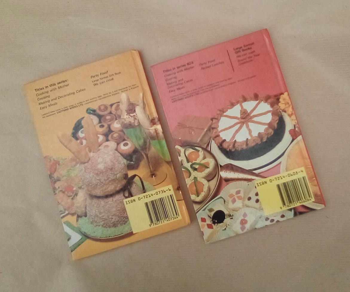 Vintage Ladybird Cookery Books Series 824 Cakes Cooking Packed Lunches ...