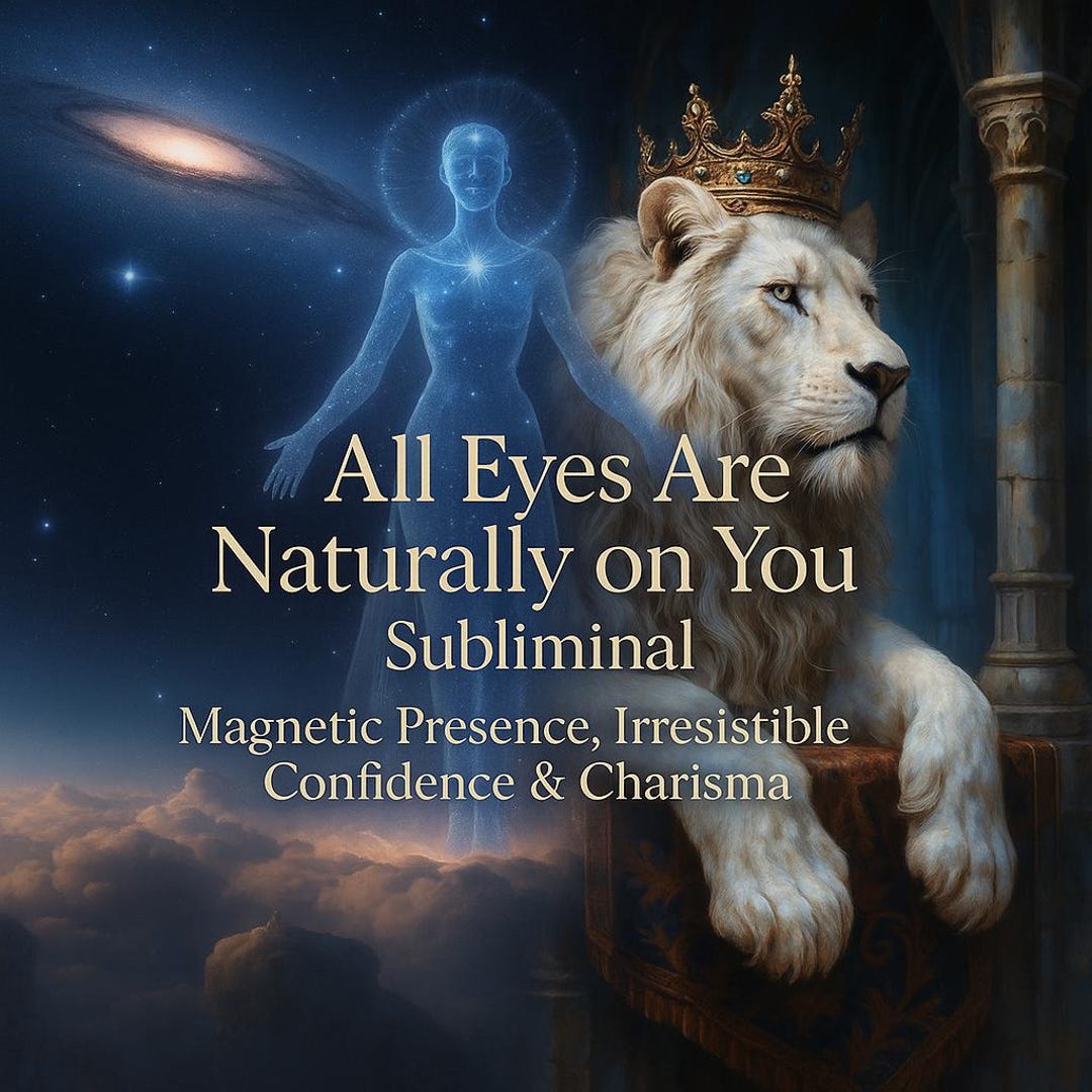 All Eyes Are Naturally on You Subliminal – Magnetic Presence, Irresistible Confidence & Charisma ...