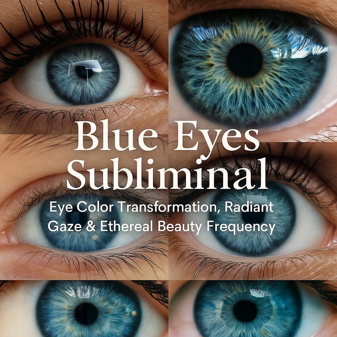Blue Eyes Subliminal – Eye Color Transformation, Radiant Gaze ...