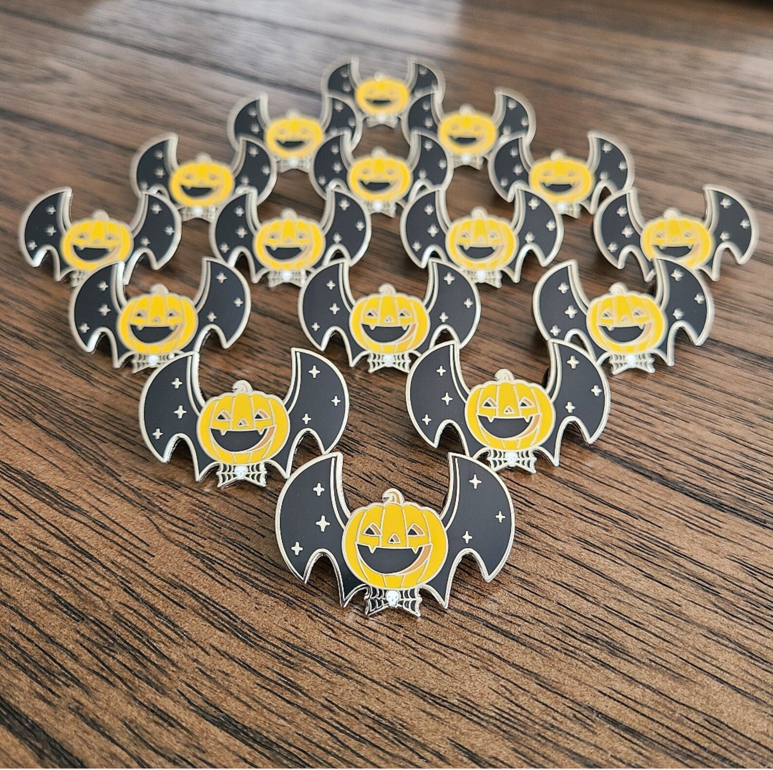 Mr. Bumpkin Enamel Pin Halloween Pin Spooky Pin Bat Pin - Etsy