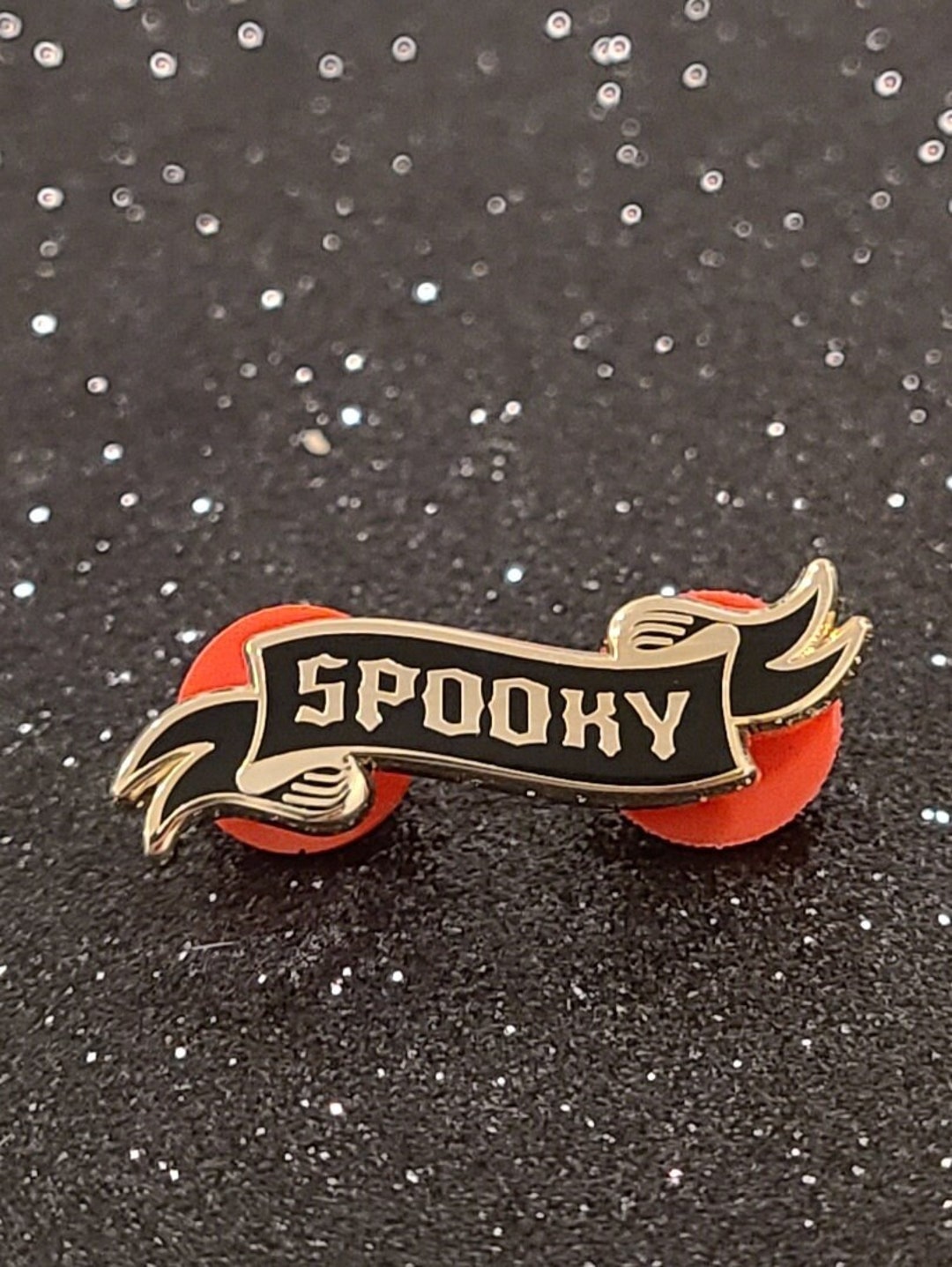 Spooky Enamel Pin - Etsy