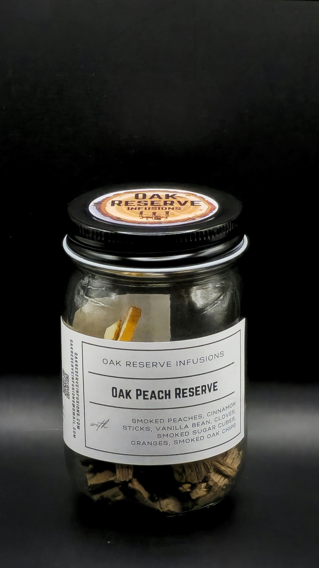 Oak Peach Reserve Infusion Jar | Whiskey, Bourbon & Rum Cocktail Kit ...