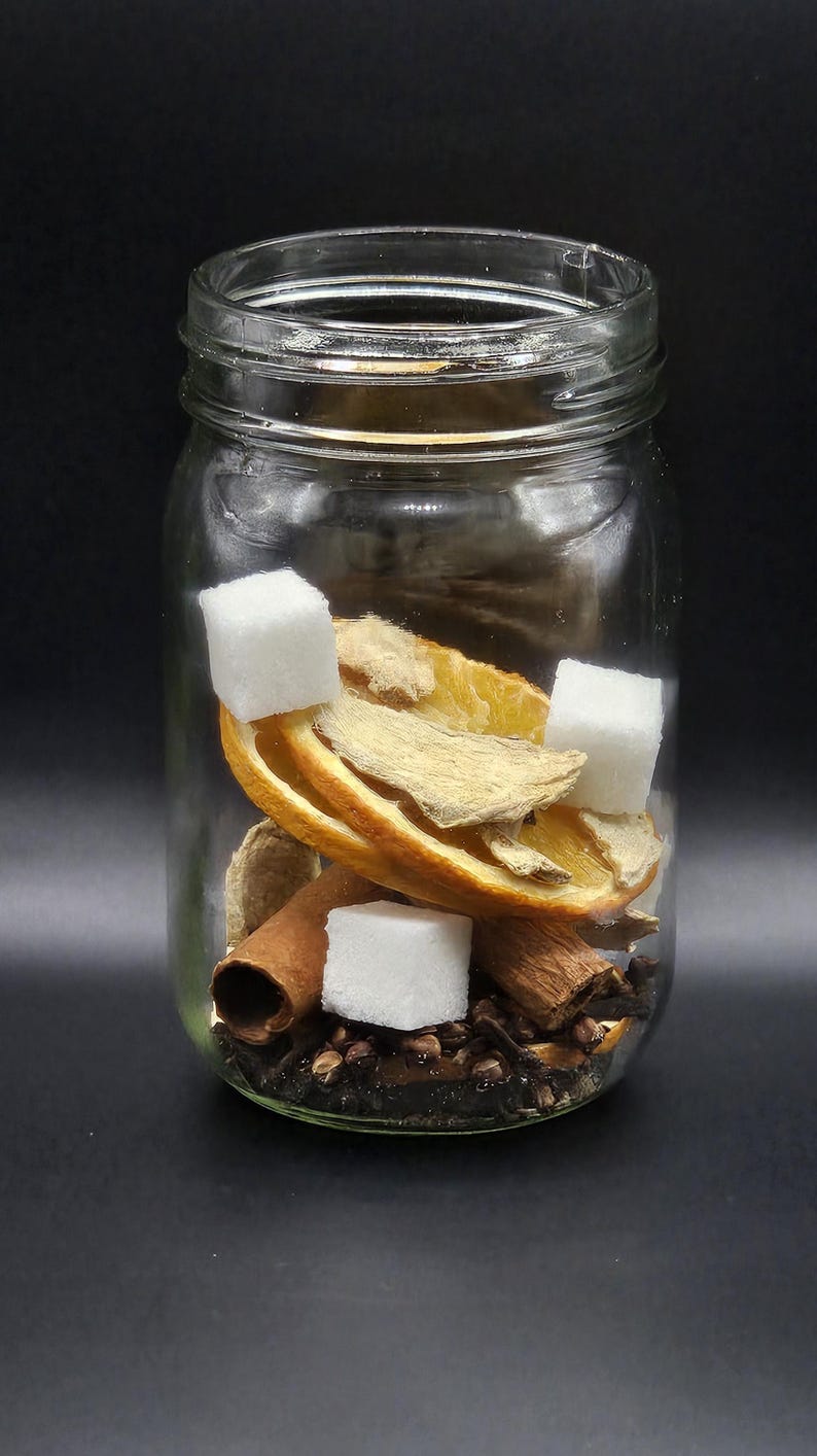 Vanilla Chai Whiskey Infusion Jar | Spiced Cocktail Kit | Handcrafted ...