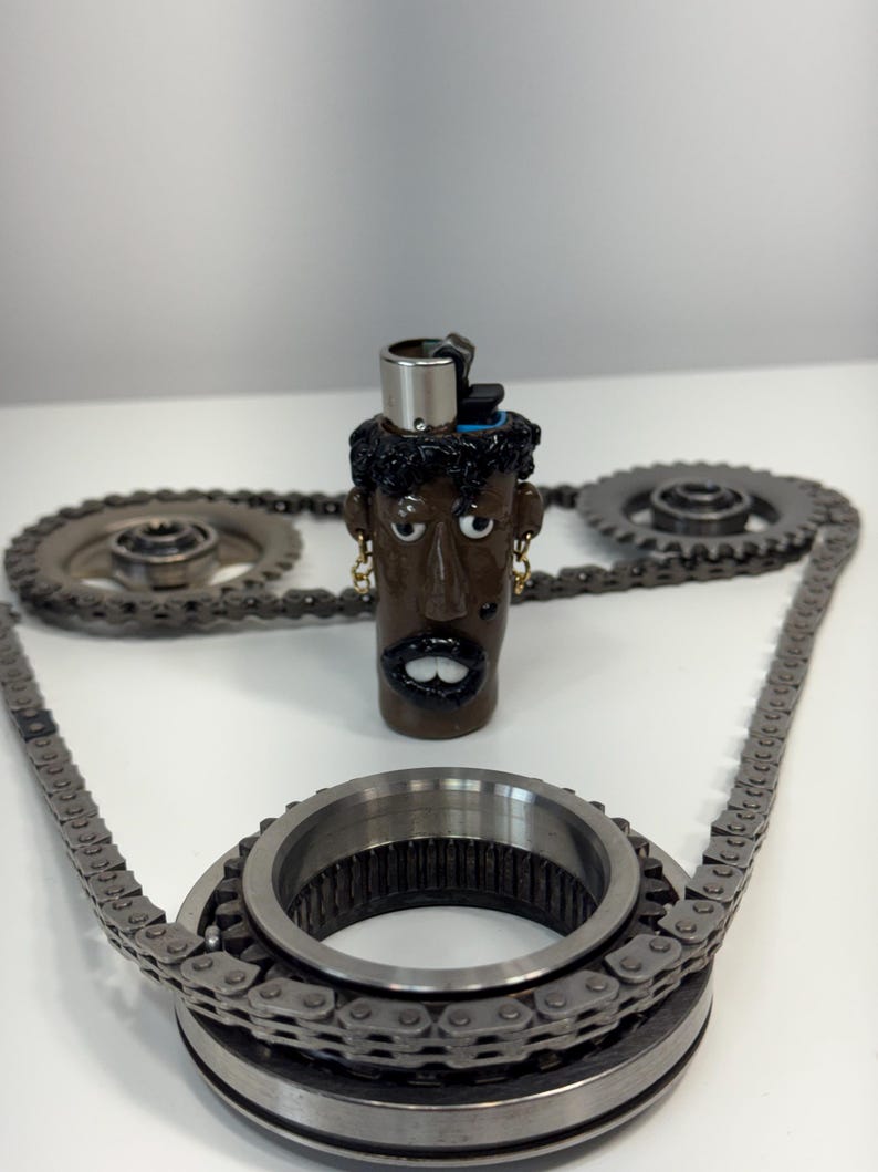 Handmade Polymer Clay Clipper Lighter Case | Sleeve - Etsy