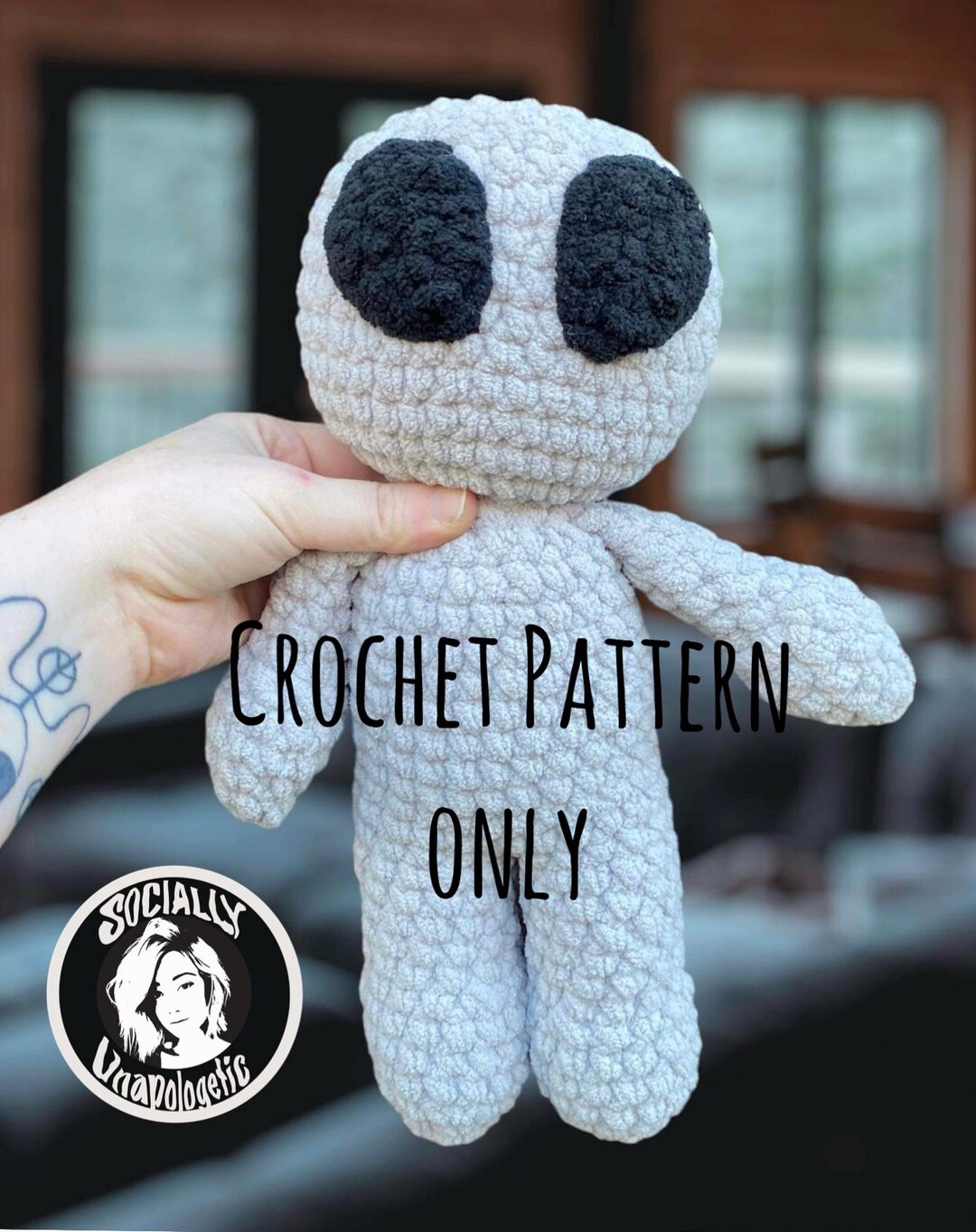 Alieo the Friendly Alien Crochet Pattern - Etsy