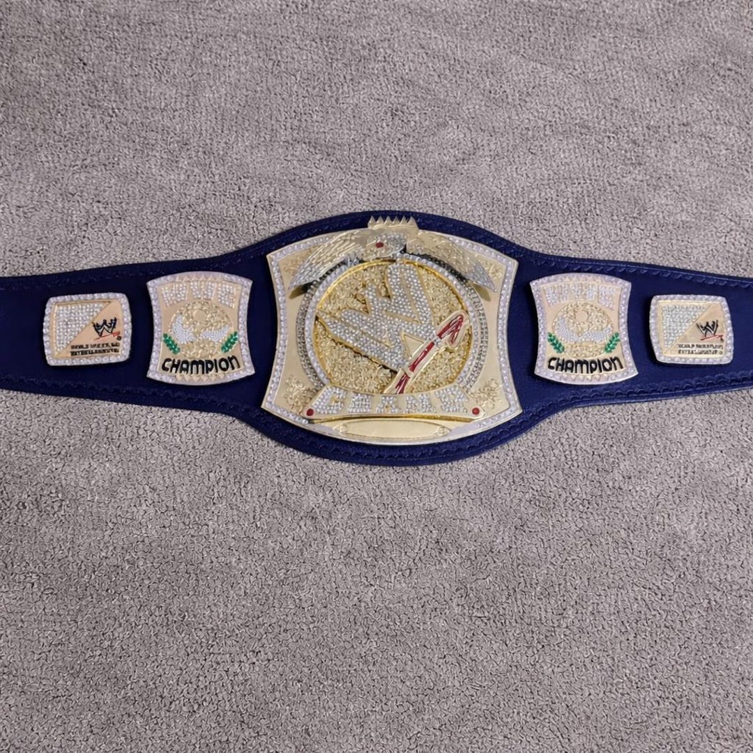 Custom World Heavyweight Wrestling Spinner Championship Belt – 6mm ...