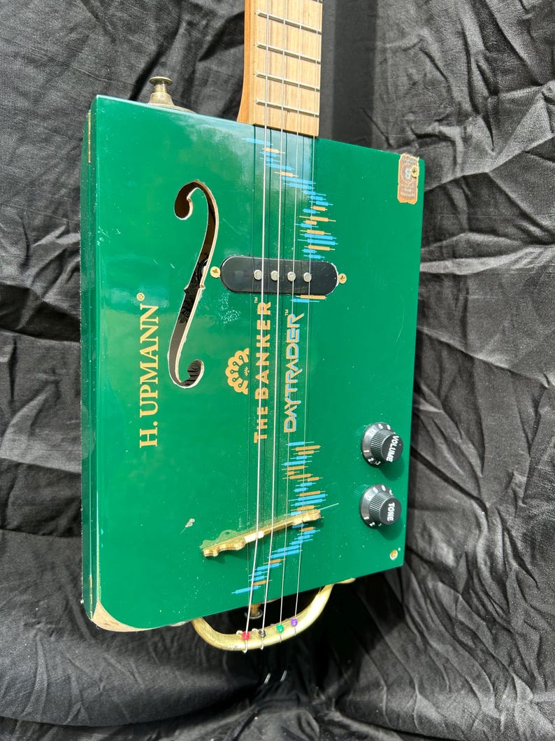 4 String Electric Cigar Box Guitar - Etsy