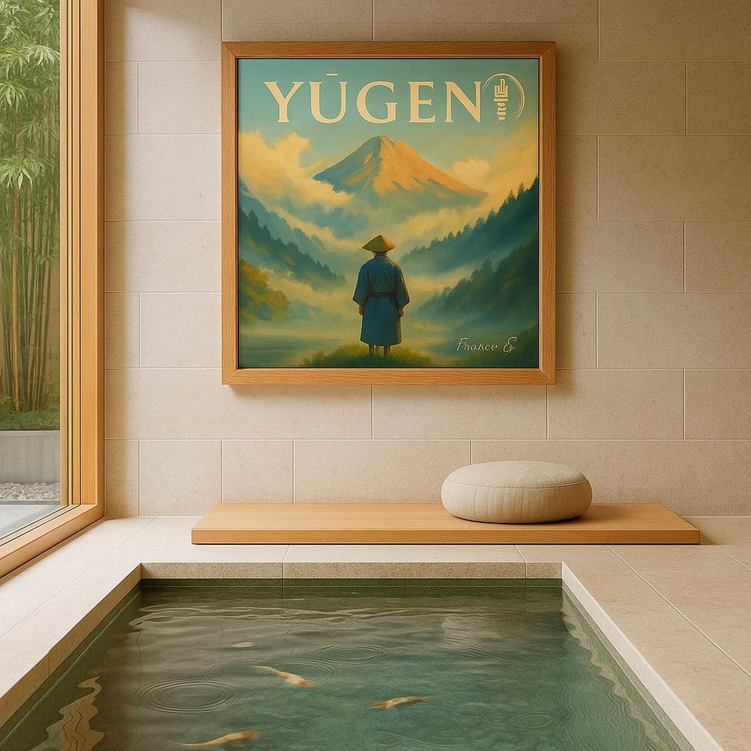 Yūgen - the Listening Mountain | Zen Digital Art 1:1 | High Resolution ...