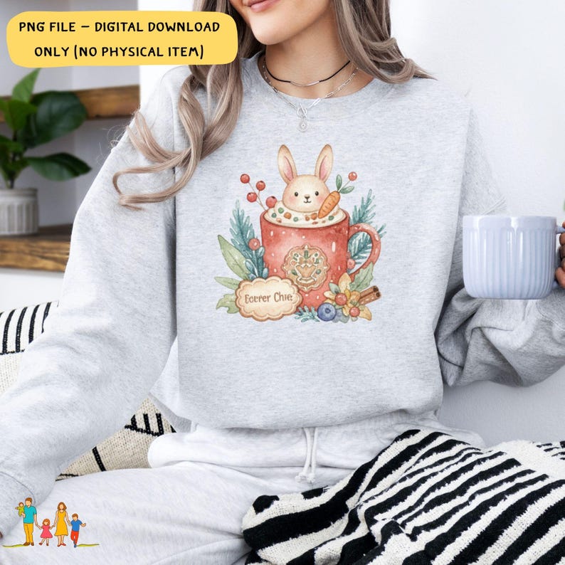 Whimsical Winter Critters Clipart |watercolor Animals Bundle PNG |cozy ...