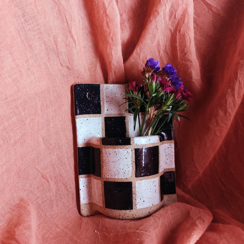 Wall Pocket Vase Handmade - Etsy