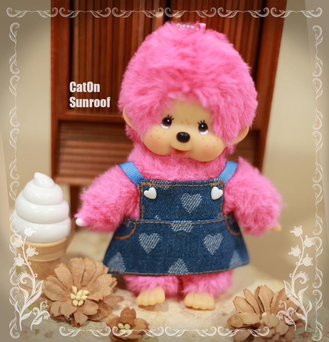 Monchhichi Clothes Handmade Size SS. for Monchhichi 14 Cm , Monchhichi ...