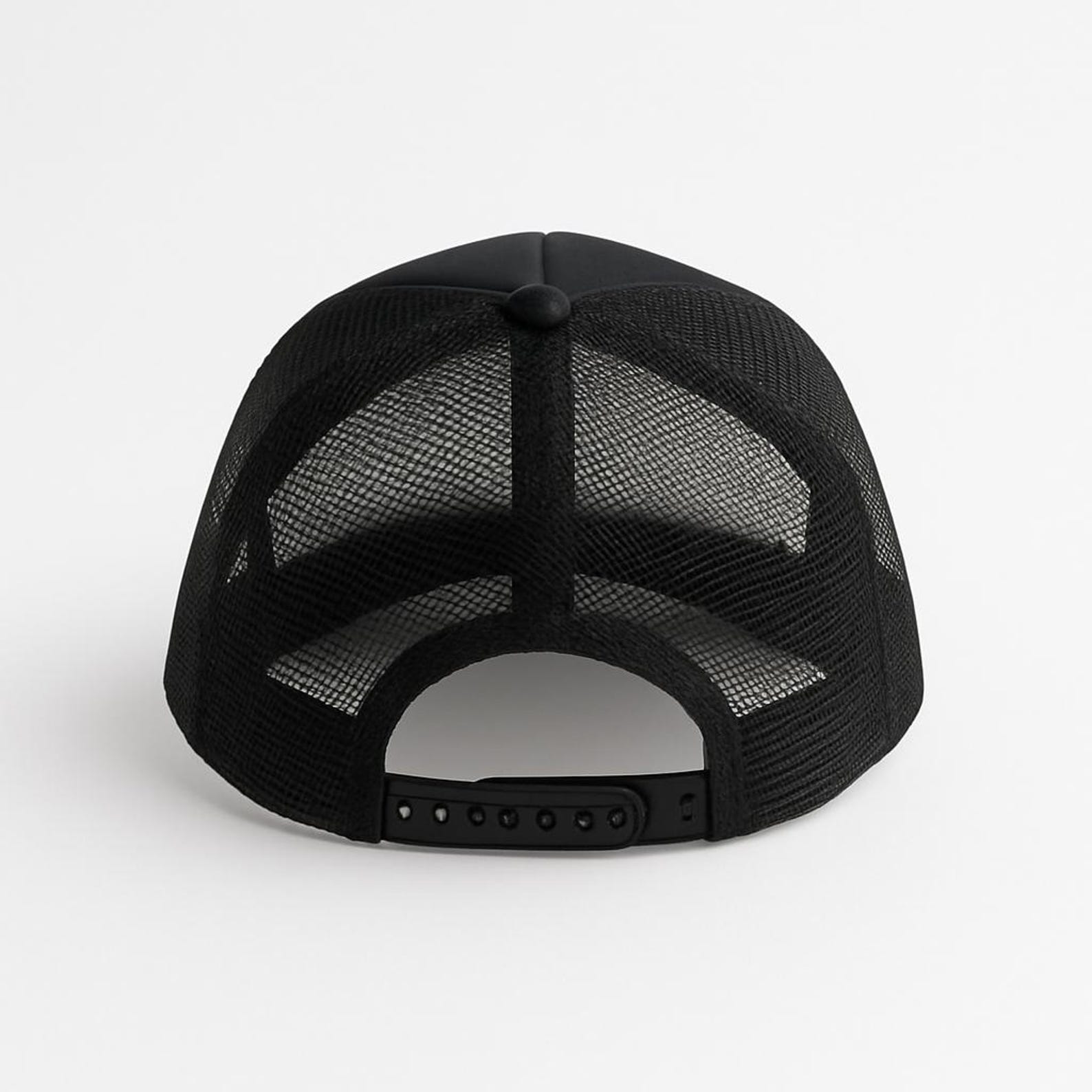 Black Blank Trucker Hat - Etsy