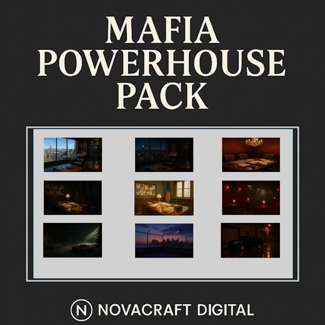 Mafia Powerhouse Episode Backgrounds – Penthouse, Lounge, Crime ...