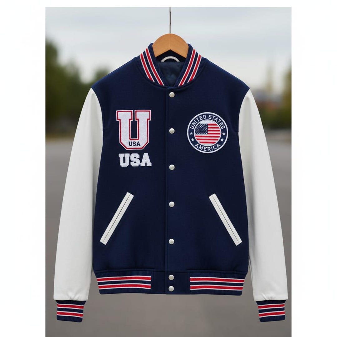 Custom Varsity Jacket Wool Body & Leather Sleeves Best for Men and ...