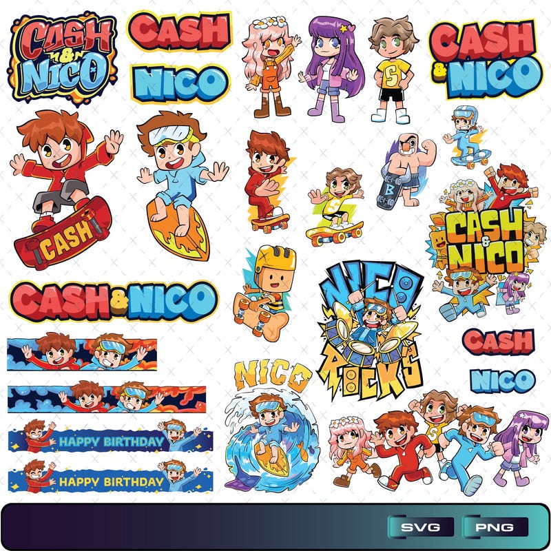 Cash and Nico Merch - Etsy UK