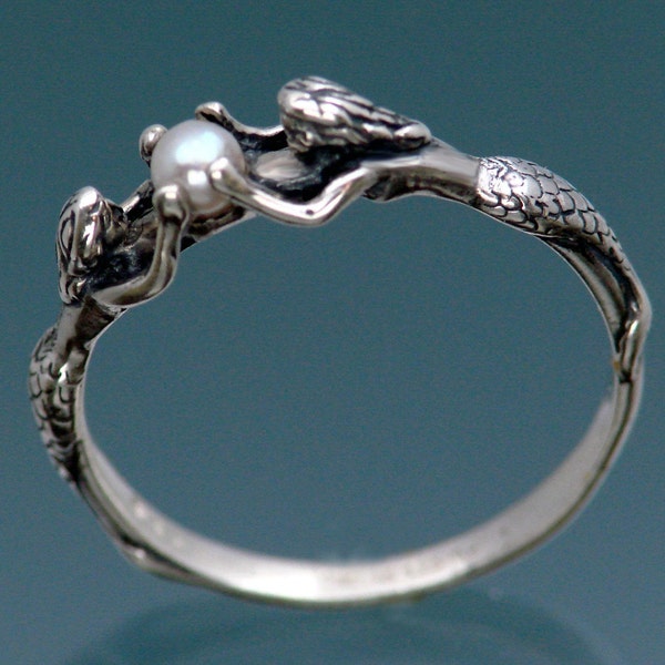 Mermaid Ring - Etsy