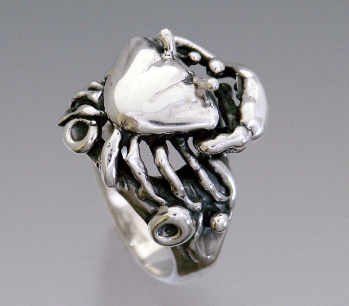 Crab Ring - Etsy
