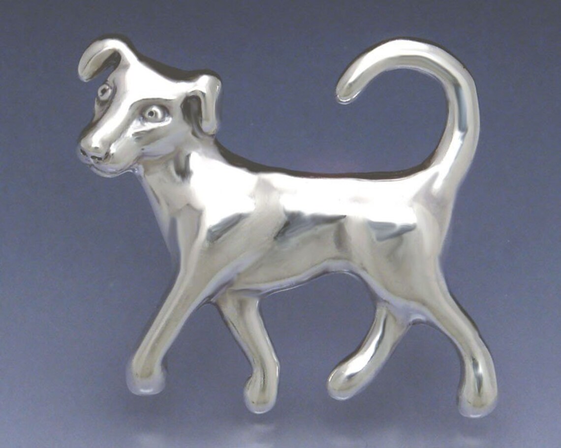 Happy Dog Pin - Etsy