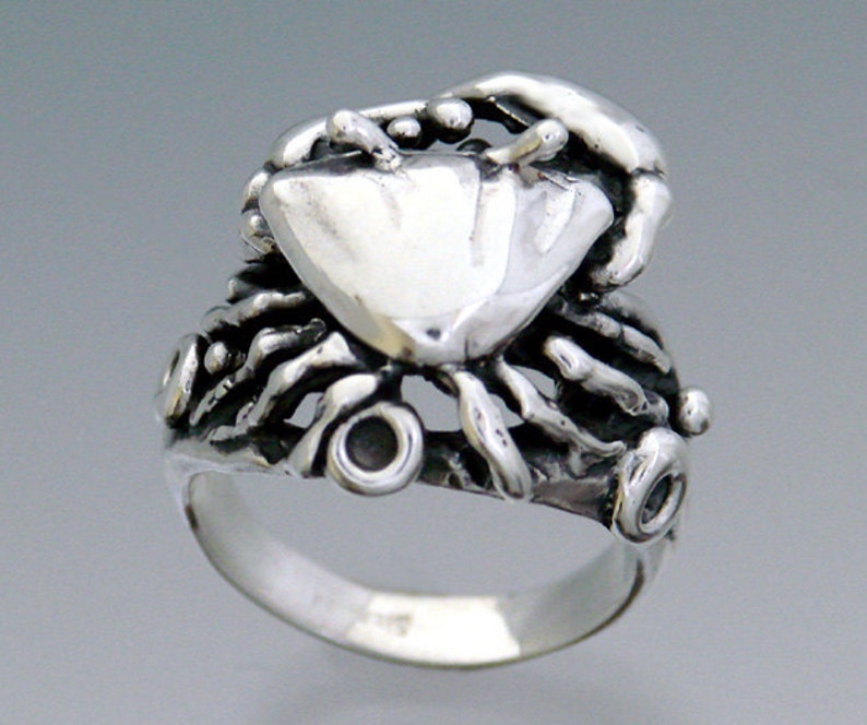 Crab Ring - Etsy