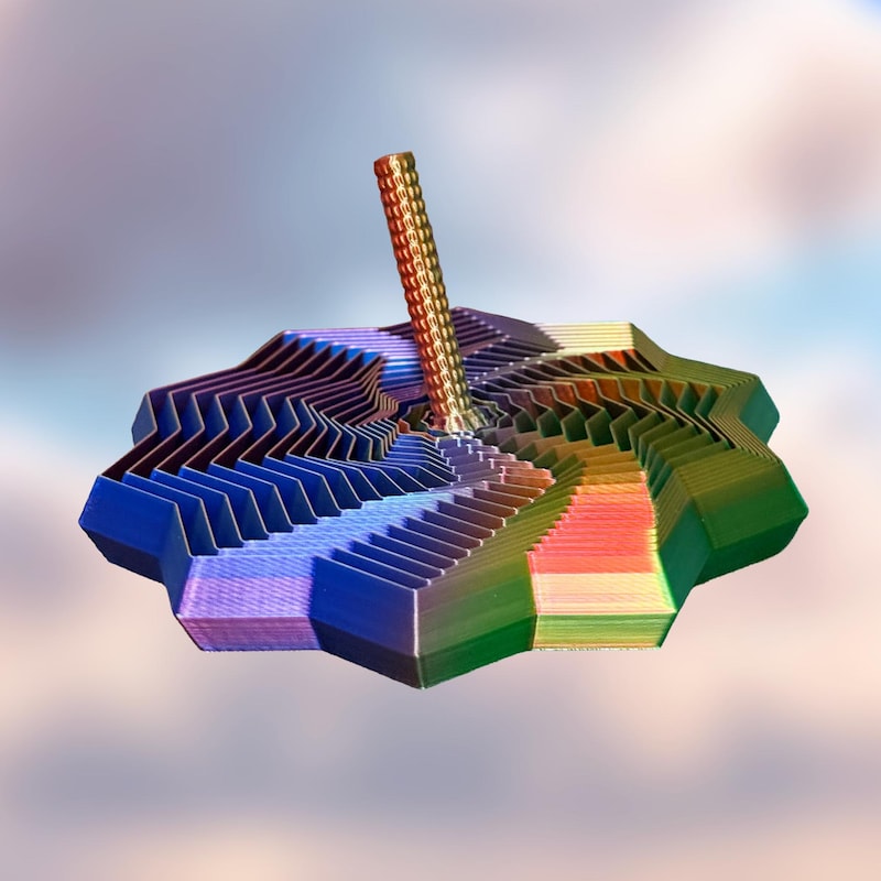 Fidget Star Navy - Etsy