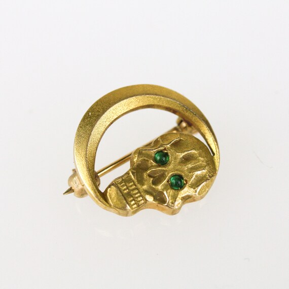 Very Rare Purdue Order of the Skull and Crescent 10k … - Gem