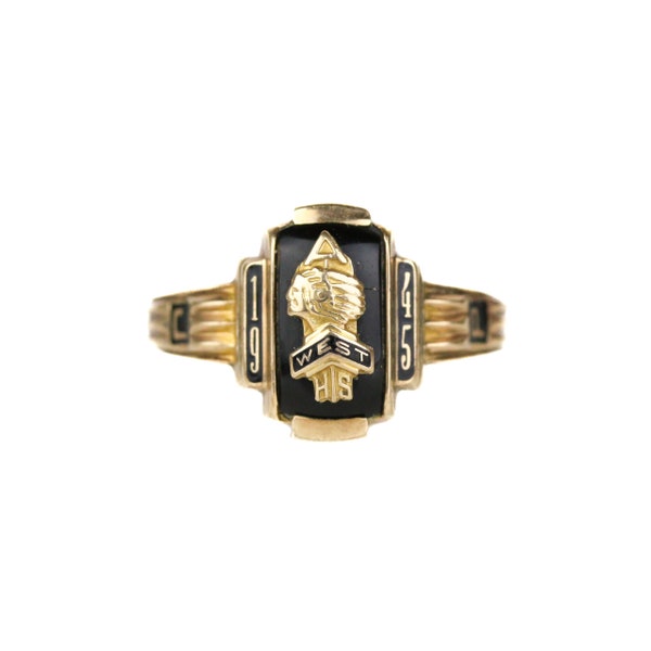 Vintage Class Ring - Etsy