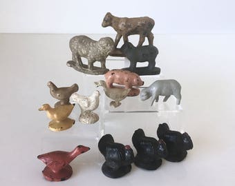 Vintage farm animals | Etsy