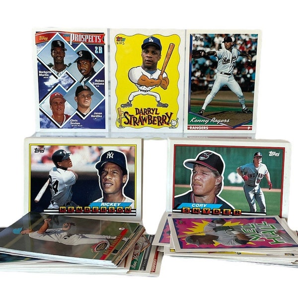 Baseball Card Lot - Etsy