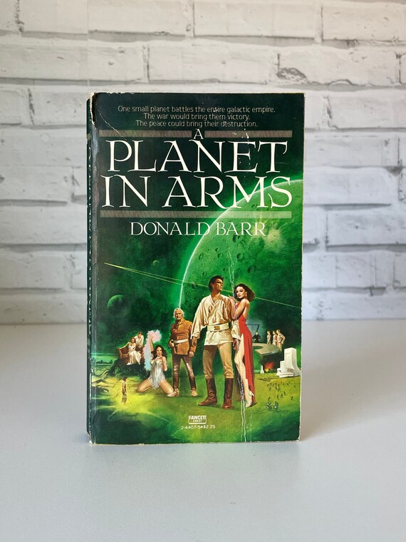 Vintage Science Fiction Book 1981 A Planet in Arms Donald Barr | Etsy