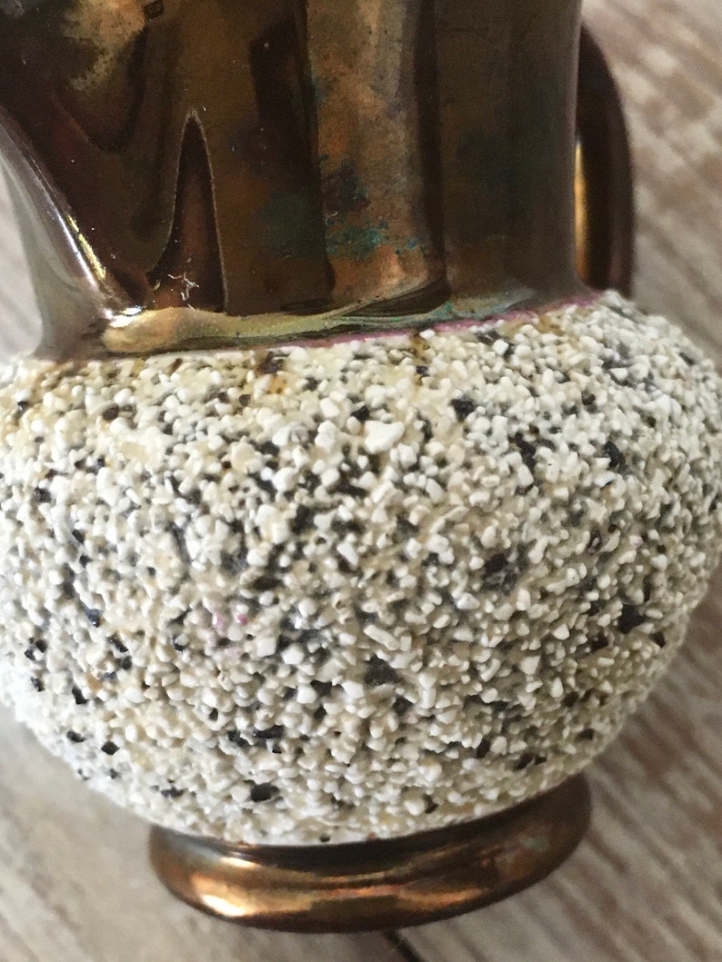 Miniature Copper Lustre Creamer Sand Finish | Etsy