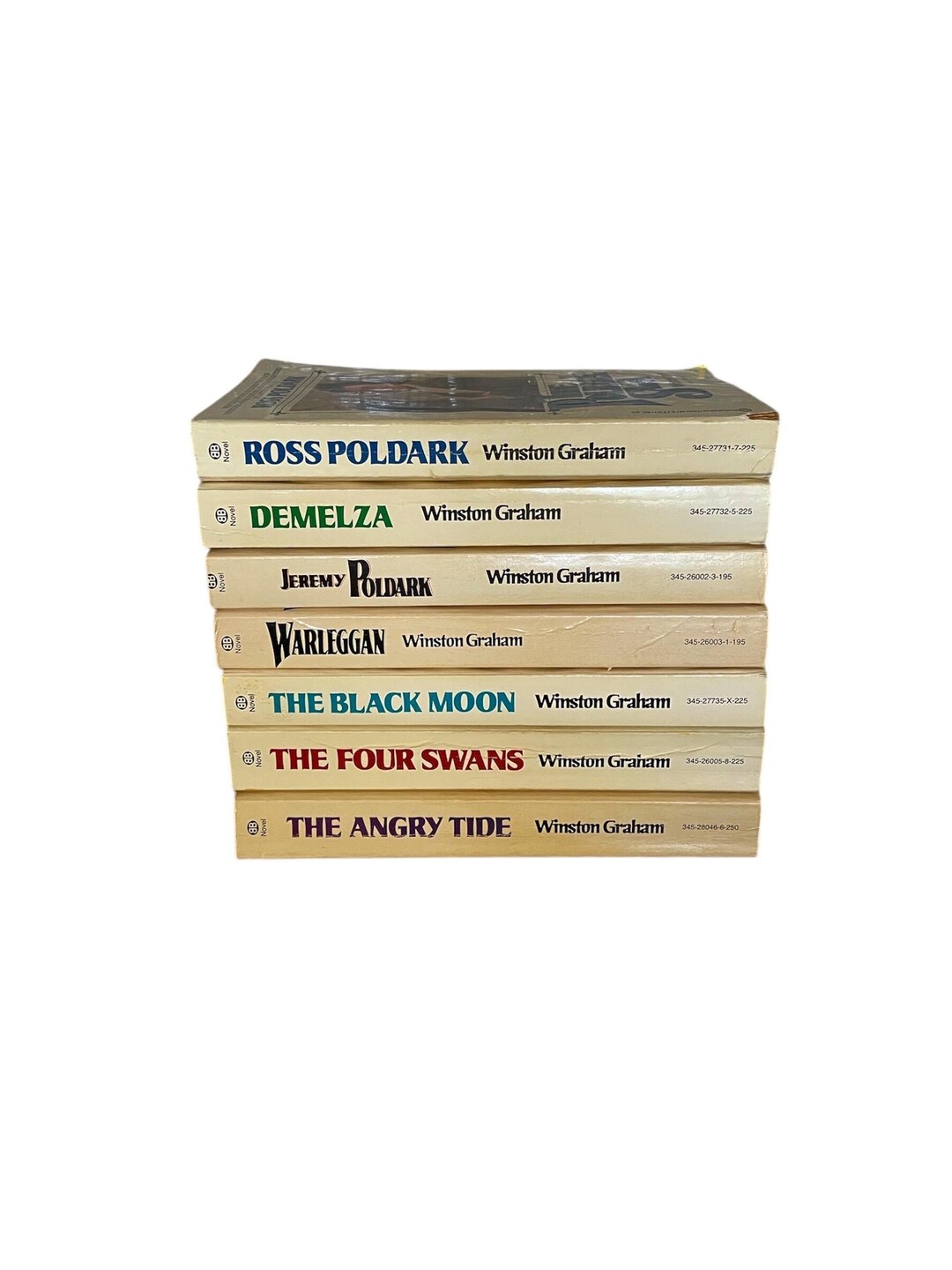 Vintage Poldark Saga Books Winston Graham - Etsy