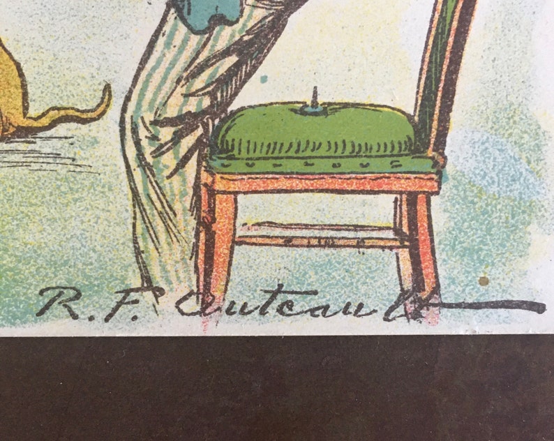 Vintage 1905 R.F. Outcault Comic Postcard Are You On - Etsy