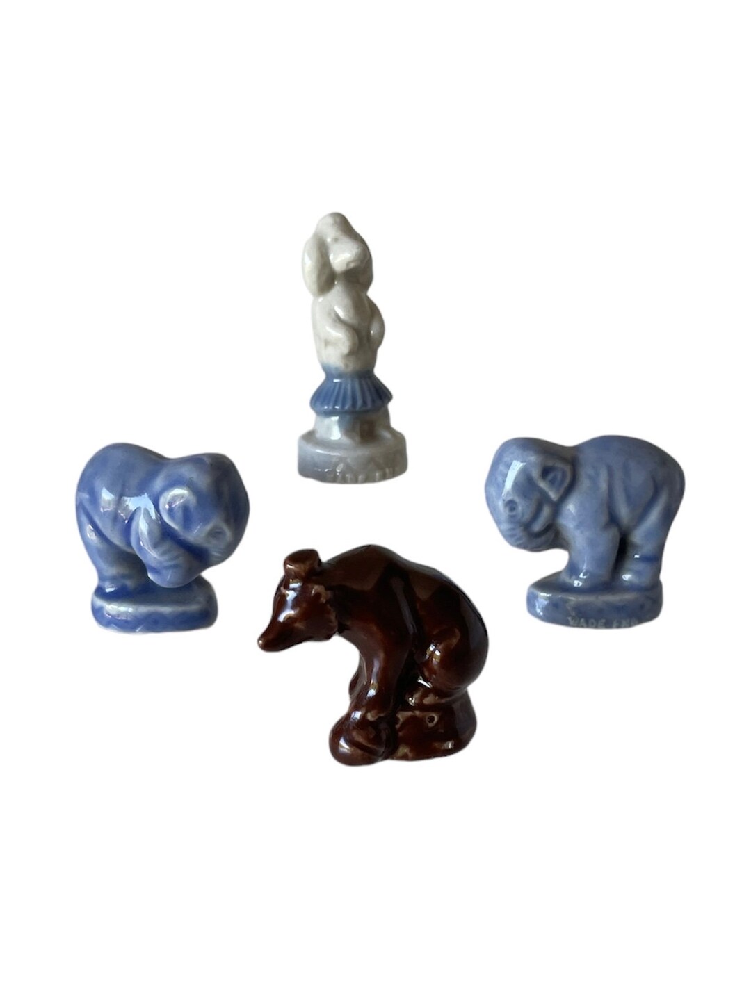 Vintage Wade Whimsies Set of 4 Circus Animals - Etsy