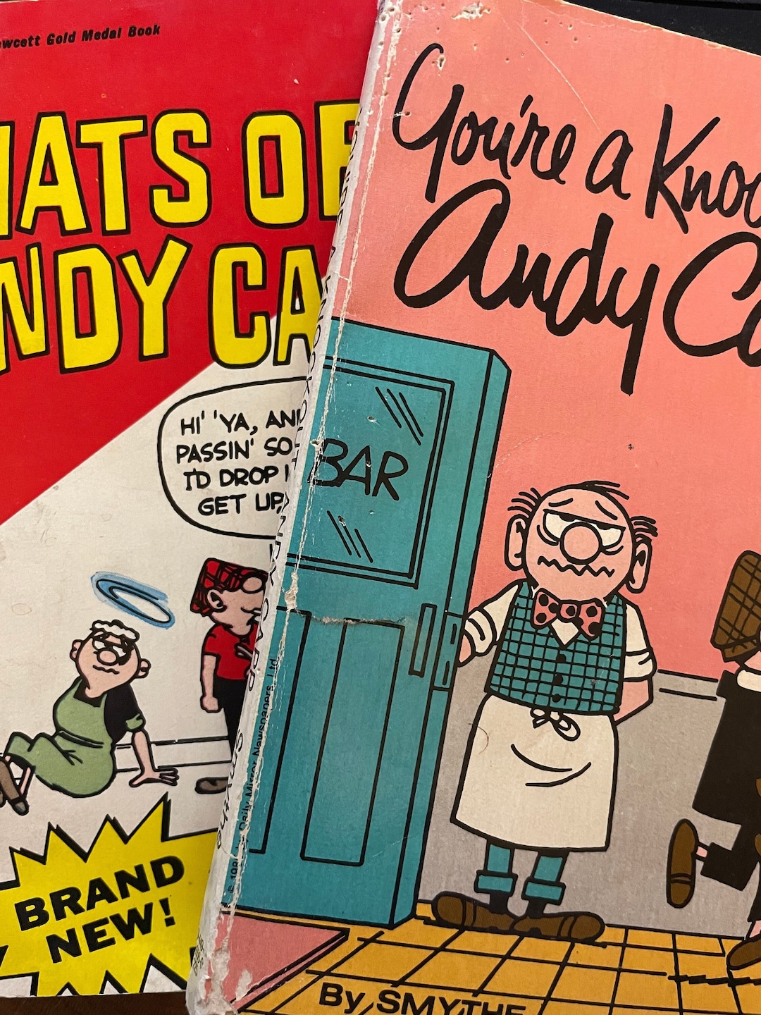 Pair of Vintage Andy Capp Comic Strip Books - Etsy