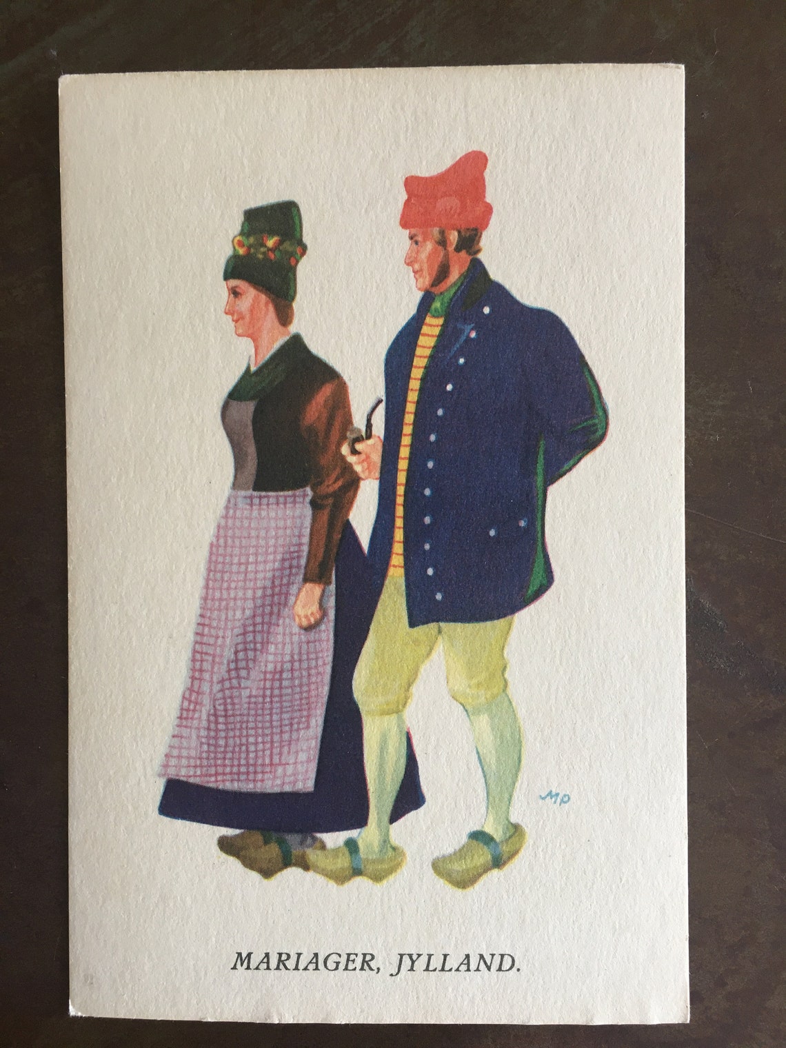 Set of 5 Vintage Danish Postcards | Etsy