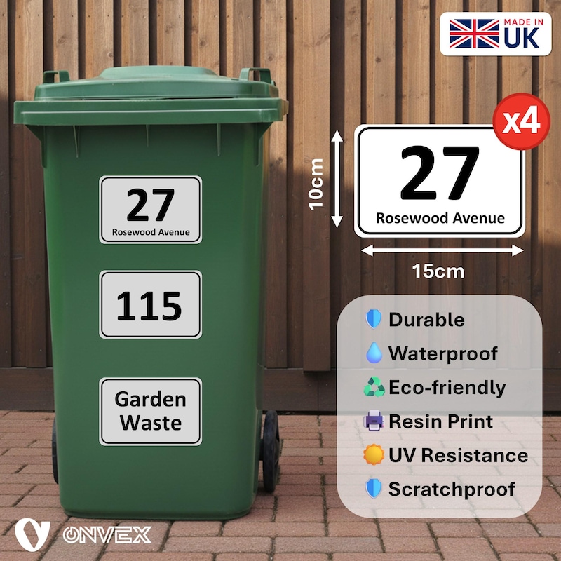 Bin Stickers - Etsy UK