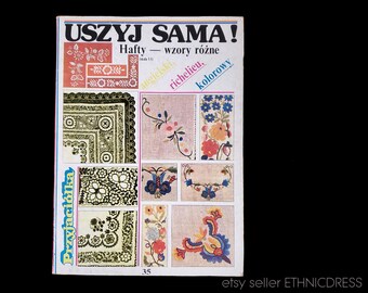 BOOK Polish Hand Embroidery Guide Traditional Techniques Pattern Ethnic ...