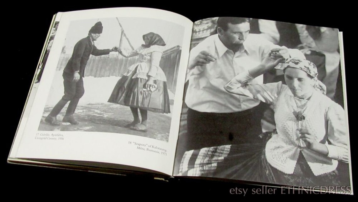 BOOK Hungarian Folk Dances traditional village peasant dance | Etsy