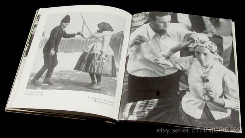 BOOK Hungarian Folk Dances traditional village peasant dance | Etsy