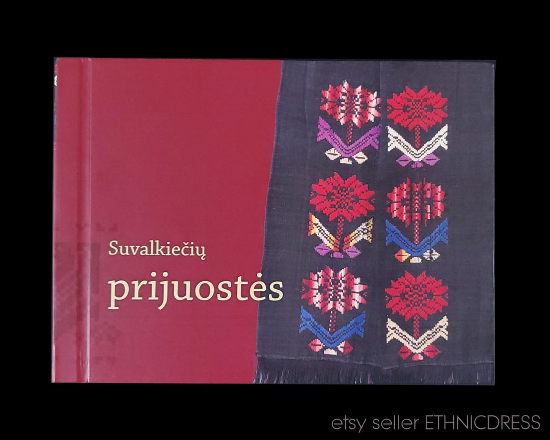BOOK Lithuanian Folk Costume Aprons From Suvalkija | Baltic Traditional ...