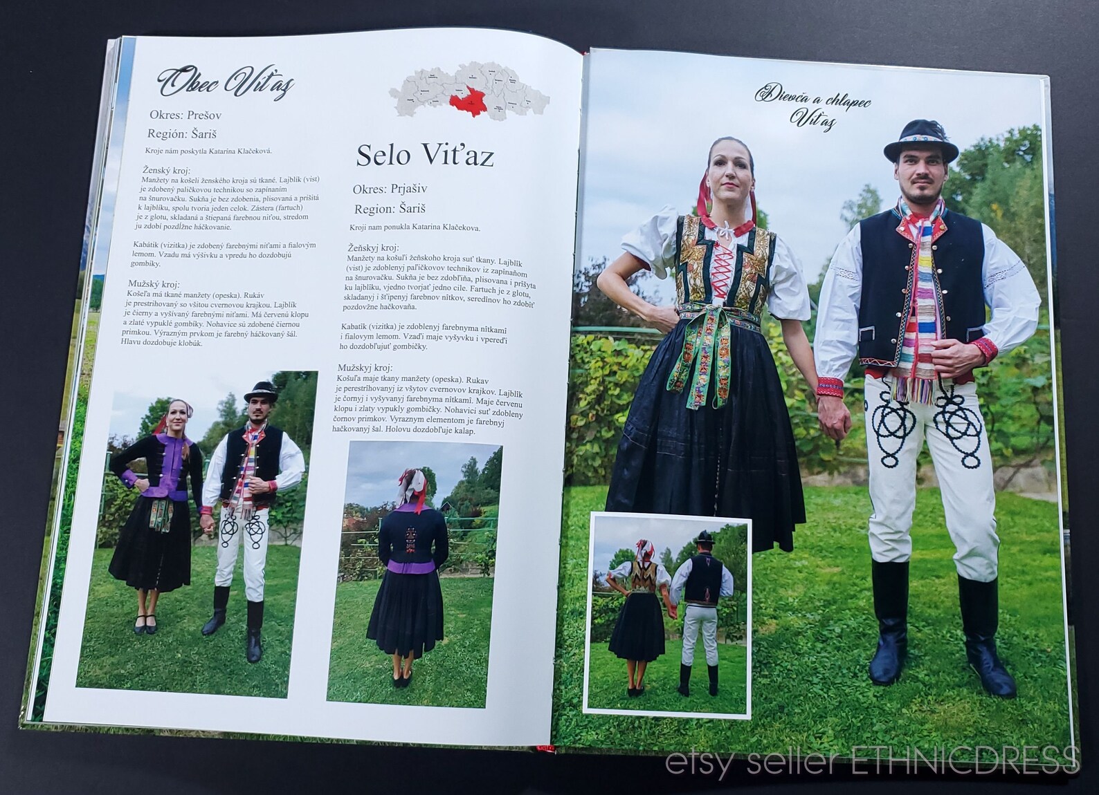BOOK Folk Dress of Northeastern Slovakia - Presov Region Kroje | Saris ...
