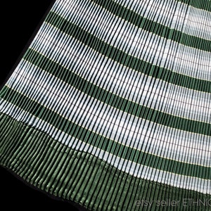 Vintage Rusyn Folk Costume Skirt From Sumiac, Slovakia | Striped Blue ...