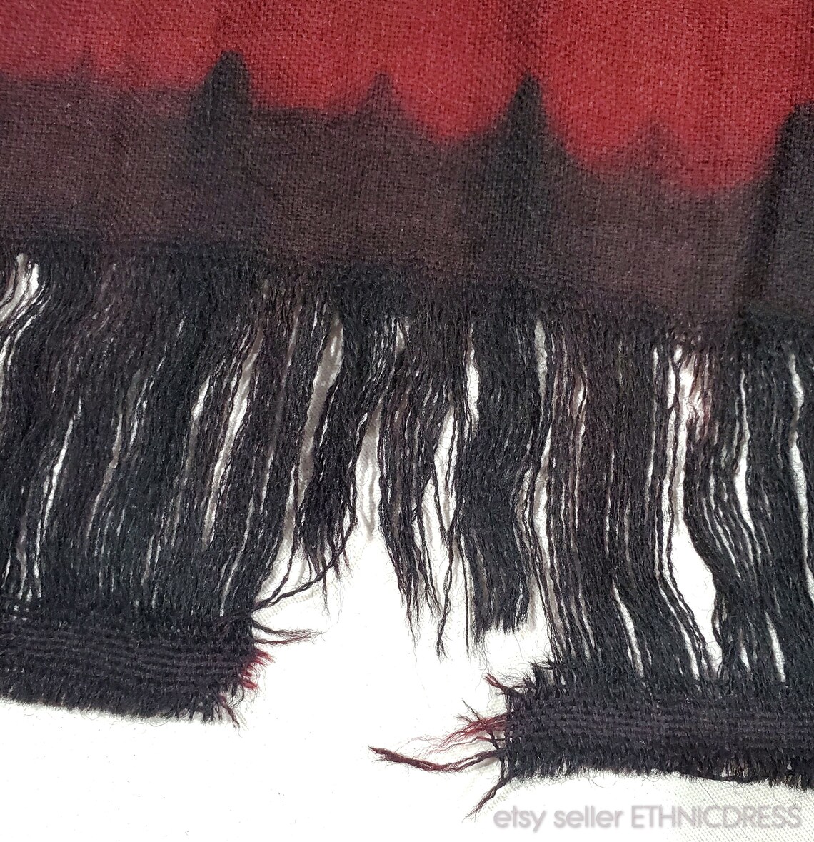 Vintage Indian Wool & Metallic Woven Textile India Ethnic - Etsy