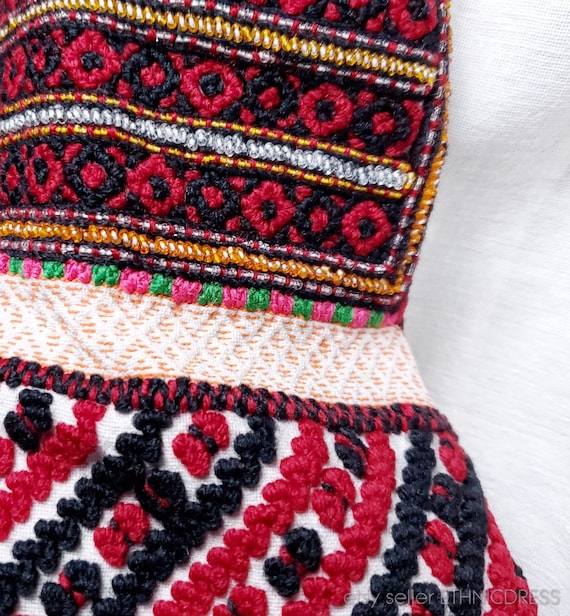 Vintage Hungarian Csango folk costume from Romania | … - Gem
